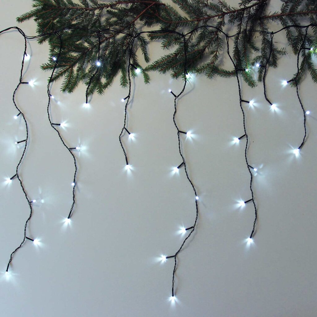 LED lauko girliandos, lemputės | Miško šviesos